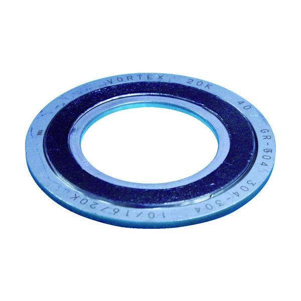 【メーカー】●ニチアス（株）【仕様】●呼び径A：15●呼び径B：1/2●内径(mm)：22●外径(mm)：57●厚さ(mm)：4.5●使用圧力(K)：10/20●内外輪SUS304付き渦巻型ガスケット●使用温度範囲：-240〜450℃●最高...