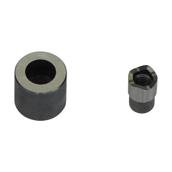 【メーカー】●亀倉精機（株）【仕様】●適合機種：HP-1、HP-2●タイプ：丸穴●穴あけ最大能力(mm)：t1.6(SS400)●穴径(mm)：14●穴サイズ(mm)：14【1注文あたり入数】●1Ｓ【質量】●51.000G