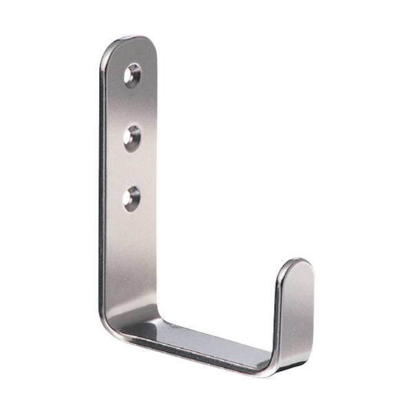 【メーカー】●トラスコ中山（株）【仕様】●吊下荷重(N/kgf)：5●厚さ(mm)：4●A(mm)：28●D(mm)：20●H(mm)：80●L(mm)：106●取付穴数(個)：3●表面処理：鏡面【材質・仕上げ】●ステンレス（SUS304）...