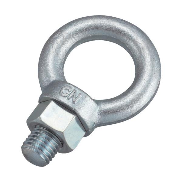 【メーカー】●トラスコ中山（株）【仕様】●使用荷重(kN)：1.47●A(mm)：41●B(mm)：18●D(mm)：8●H(mm)：41.5●L(mm)：25●タイプ：インチねじ●ピッチ(mm)：山数16●ねじ径：W3/8●六角ナット付【...