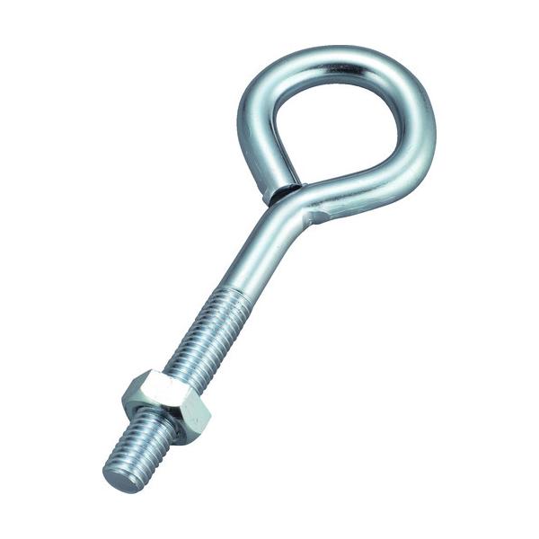 【メーカー】●トラスコ中山（株）【仕様】●使用荷重(kN)：0.73●A(mm)：122●B(mm)：80●D(mm)：8.8●H(mm)：42.6●L(mm)：25●T(mm)：50●規格：10×80●ねじ径：M10●六角ナット付【材質・...