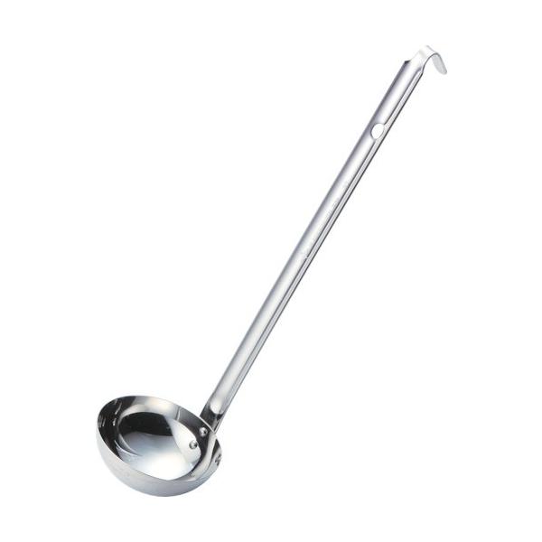 【メーカー】●スギコ産業（株）【仕様】●径(mm)：73●深さ(mm)：33●全長(mm)：290●容量(ml)：90●柄の長さ(mm)：250【材質・仕上げ】●ステンレス（SUS304）【質量】●105.000G