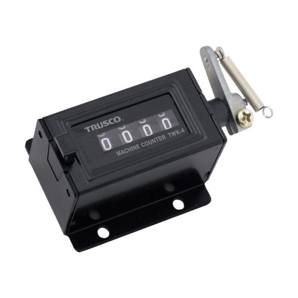 【メーカー】●トラスコ中山（株）【仕様】●計数範囲：9999●リセット方式：プッシュ式●取付寸法(mm)(前後×左右×穴径)：39×30×4.2●回転方向：右軸正回転●計数速度(cpm)：700●リセット方式：プッシュ式【質量】●116.000G