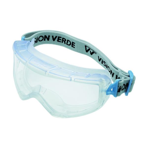 【メーカー】●ミドリ安全（株）【仕様】●レンズ色：クリア●バンド色：グレー●フレーム色：クリア●幅(mm)：187●高さ(mm)：77●長さ(mm)：85●レンズ厚(mm)：2.0●防曇加工：○●防傷加工：○●UVカット：○●レンズ交換：○...