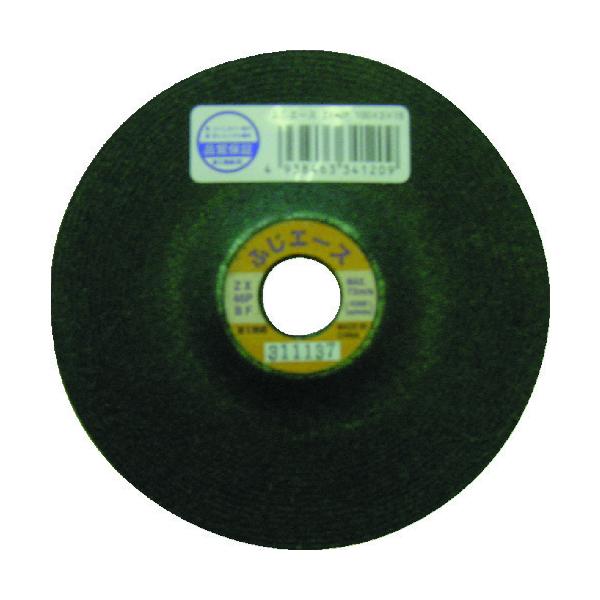 【メーカー】●富士製砥（株）【仕様】●粒度(#)：80●砥材：ZX●外径(mm)：100●厚さ(mm)：2●穴径(mm)：15●最高使用回転数(rpm)：13600●硬度：P●最高使用周速度：72m/s(4300m/min)●中・軽研削用【...