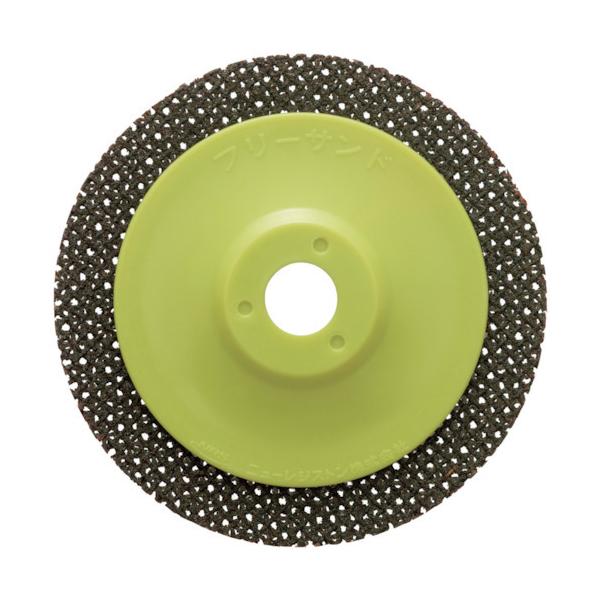 【メーカー】●ニューレジストン（株）【仕様】●粒度(#)：80●外径(mm)：105●厚さ(mm)：1●穴径(mm)：15●最高使用回転数(rpm)：13100●最高使用周速度：72m/s(4300m/min)●硬度：-●最高使用周速度：7...