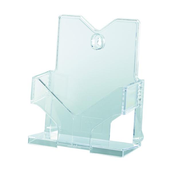 【メーカー】●（株）光【仕様】●色：透明●間口(mm)：178●奥行(mm)：101●高さ(mm)：200●段数(段)：1●適合紙サイズ：A5●カラー：透明●収納サイズ：約W148×H210×D54　　A5縦【材質・仕上げ】●ポリスチレン(...