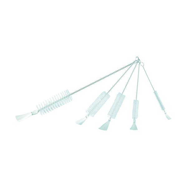 【メーカー】●トラスコ中山（株）【仕様】●色：白●全長(mm)：160●毛幅(mm)：50●毛丈(mm)：7【材質・仕上げ】●毛:ナイロン●柄:ステンレス【質量】●2.000G