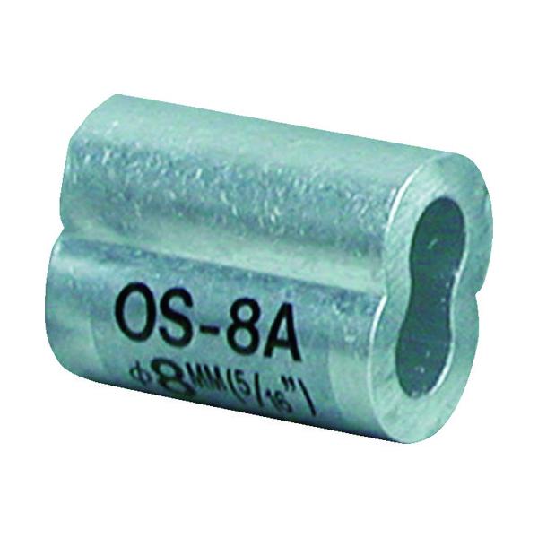 【メーカー】●（株）アーム産業【仕様】●専用圧着工具：HS-1000、HS-1000BB、HS12-Li100、HS12-100V●適合ワイヤ径(mm)：8【材質・仕上げ】●特殊アルミ合金【注意】●OS-6A、OS-8Aは箱入です。【1注文...