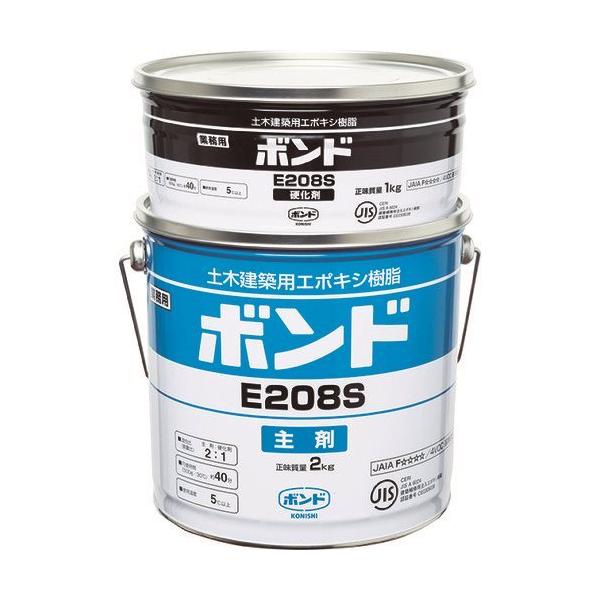 【メーカー】●コニシ（株）【仕様】●色：(主剤)乳白色、(硬化剤)茶褐色●摘要：夏用(適用温度：10℃以上)●容量(kg)：3●硬化時間：24時間(23℃)【材質・仕上げ】●主成分:エポキシ樹脂【1注文あたり入数】●4Ｓ【質量】●3.500KG