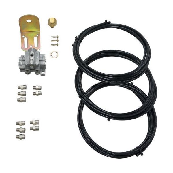 【メーカー】●パルサールブ社【仕様】●給油箇所：5ポイント●構成部品：A002(3/8インチF×1/8インチMアダプター)：1ヶ●B002(本体装着ブラケット)：1ヶ●B051(本体装着金具固定用ネジ(M8×25))：3ヶ●B058(歯付き...