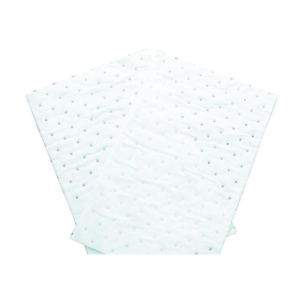 【メーカー】●トラスコ中山（株）【仕様】●油吸収量(L/袋)：4.5●縦(mm)：400●横(mm)：500●厚さ(mm)：2●シートタイプ●ミシン目カット付き(400×250mm)【材質・仕上げ】●ポリプロピレン（ＰＰ）【注意】●油類の吸...