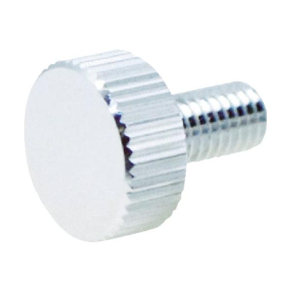 【メーカー】●トラスコ中山(株)【仕様】●頭部径(mm)：16●厚さ(mm)：6●呼び径(d×L)：M6×25【材質・仕上げ】●真鍮●表面処理：クロームメッキ仕上げ【質量】●16.000G