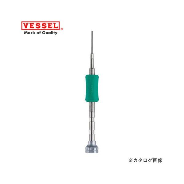 【メーカー】●（株）ベッセル【特長】●六角（ヘックス）ドライバーです。●クッショングリップはハンドルを自在にスライドできるので、使いやすいお好みの位置に移動できます。●ローレット加工で細かな回転が行えます。【用途】●精密機器の組み立て・修理...