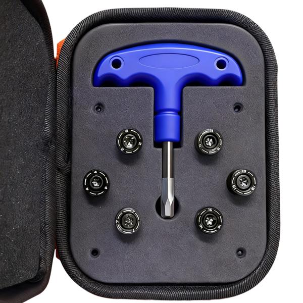 ※組み合わせ自由なウェイト6点セットです※ご注文時に備考欄よりグラム数を6点お知らせください。在庫確認のうえ、手配をおこないます。(ケースのカラーはご指定いただけません)最新Qi4dシリーズ ドライバー用ウェイト対応モデル： qi4d ドラ...