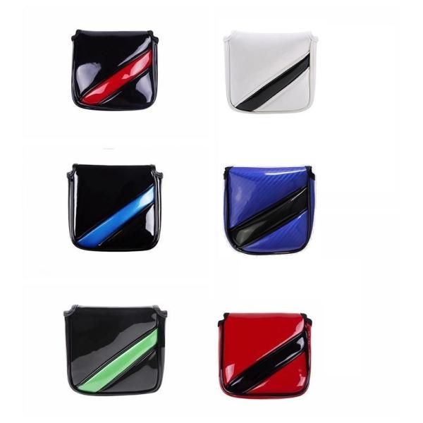 パターカバー マレット用 オデッセイ２ボール・テーラーメイド スパイダーパターに対応 磁石タイプ開閉 送料無料