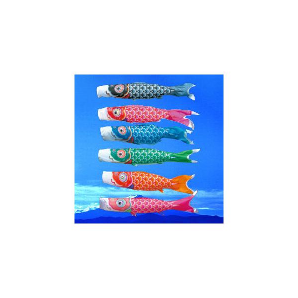 こいのぼり 単品 徳永鯉のぼり 友禅鯉 1.0m口金付