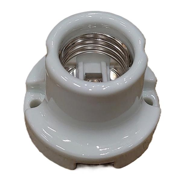 オールトーキレセップ 青山電陶 E26-18 白 磁器レセップE26 電球用 オールトーキレセップ 磁器製 結線方法：ねじ止め 300V 6A 58φ×46mm E26レセプタクル商品仕様ブランド名 青山電陶メーカー型番 E26-18 白原...