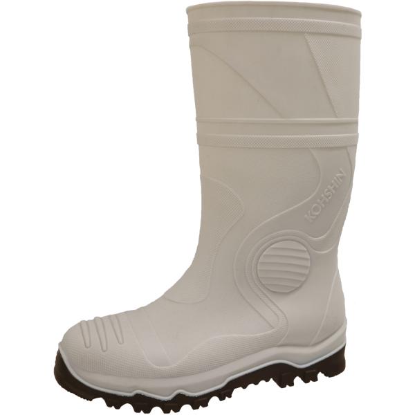 ■素材：アッパー　ソール　熱可塑性エラストマーTPE内側は裏付き吸い取り発散ドライナー■鋼製先芯使用■外　寸：35cm（Lサイズの場合）■重さ:900g(Lサイズ片足)■履き口内径:40cm●ウイズ:3E■製造メーカー：弘進ゴムMade i...