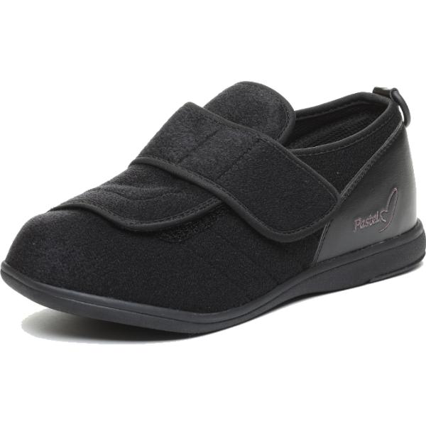 WIDTH：4EUPPER：合成繊維SOLE：EVA/ラバーヒール高さ:3.0cm、重量:約190g(23.0cm片足)MADE IN VIETNAMリハビリシーンも想定した、室内、室外どちらでも履ける軽量設計踵にやわらかい樹脂リングが付い...
