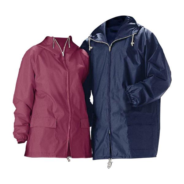 ●サイズ：Ｍ・Ｌ・ＬＬ・３Ｌ●カラー：ネイビー ワイン ●表地：ポリエステル100%■水やよごれを防ぐ撥水加工農作業や軽作業などの風除けや汚れよけに最適！前開きジッパータイプ