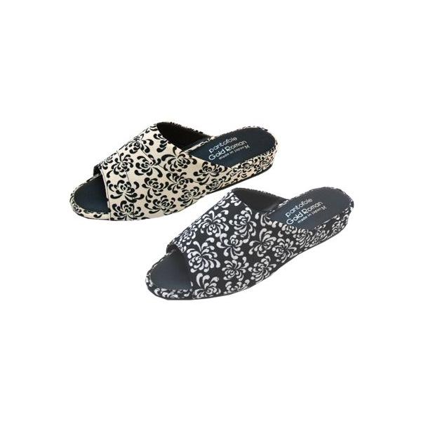 アッパー：アクリル+合皮ソール：アクリル+合皮重さ：105g(Mサイズ片足)ヒール高：3cm2013.8月発売品madeinJapan★衝撃吸収インソールには低反発スポンジを装着衝撃を吸収し疲れを軽減★ピッタリフィットなスリッパサイズでお選...