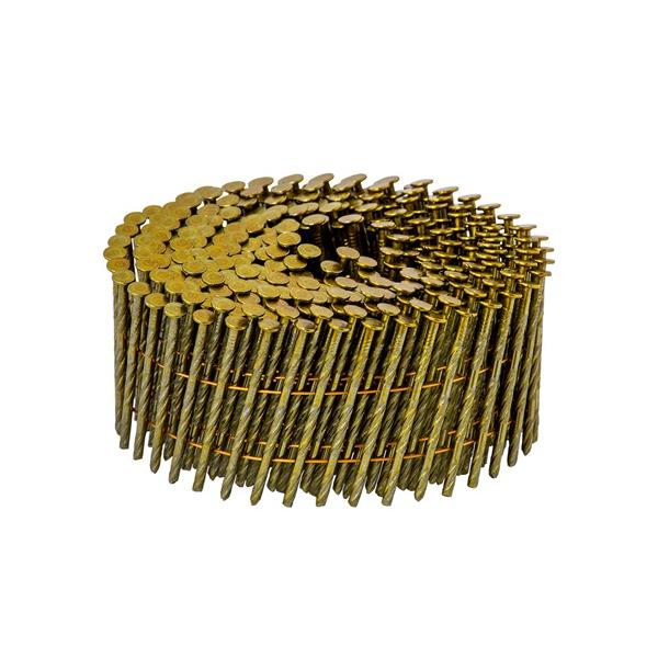 ワイヤースクリュー釘ノミ先　ロール釘スクリューWNS25452.5×45300本巻　10巻入