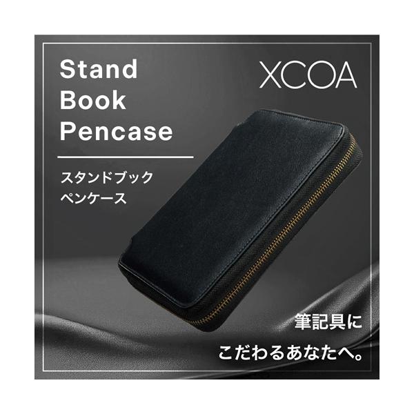 ペンを隠さず保護するクッションループ。狭いデスクでも場所を取らず取り出しやすい一覧性に優れた自立式のペンケース。ペンを傷から守るクッションフラップ付き。ポケットプレート：シャープ替芯ケースや定規を入れて。ペンホルダープレート：6本収納可能。...