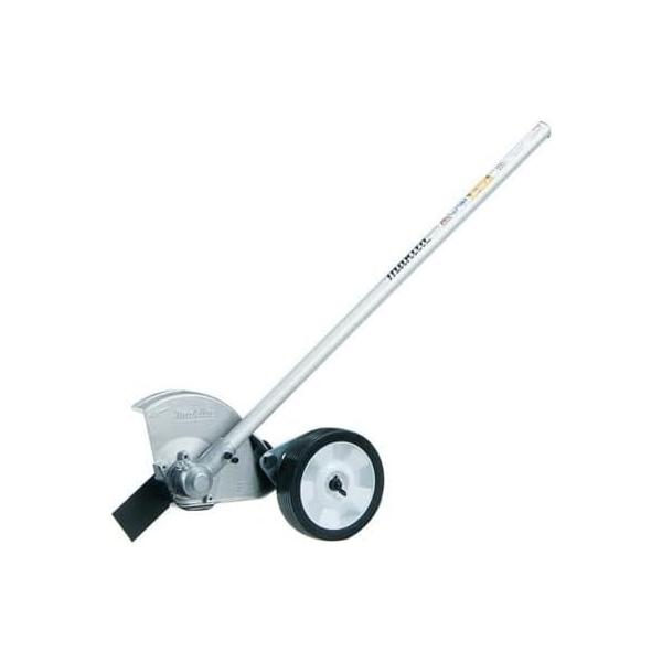 マキタ スプリット式草刈機様のアタッチメントです。芝生に切り込みを入れ、花壇や歩道などの境界整備に刃物径 203mm使用の際は、安全性に気をつけてください。長さ(mm)：878刃物径(mm)：203質量(kg)：2.4適用モデル：MUX01...