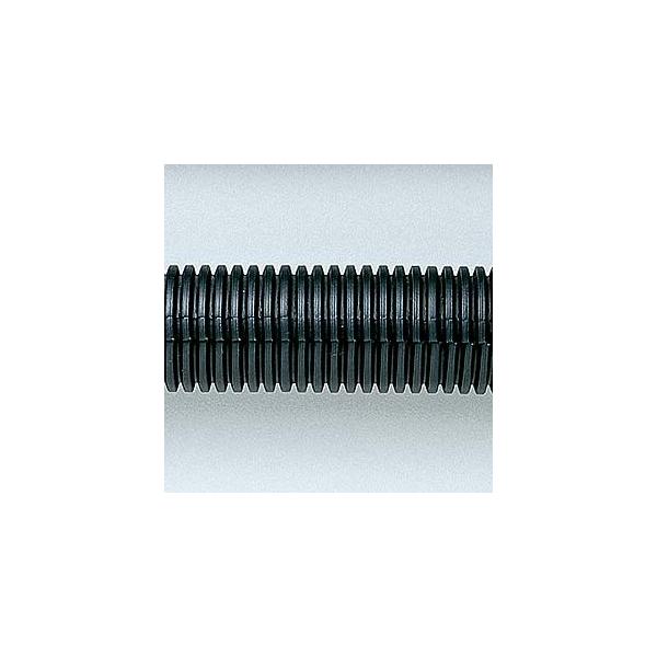 あふれるケーブルをスッキリまとめる、ケーブルチューブ。■サイズ：外寸/34mm内寸/28mm■長さ：2m■ケーブル収容数：14本■付属品：ケーブルタイ（CA-609相当）6本※ケーブル収容数は、直径5〜6mmのLAN（UTP）ケーブルを収容...