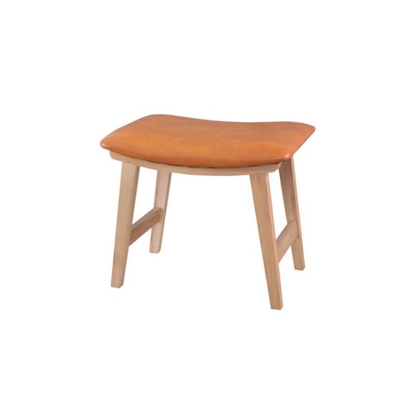 トロペ　スツール　キャメル天然木(アッシュ)　ウレタン塗装　積層合板　ソフトレザーサイズ（W×D×H）：約48×33×42cm重量：約2.8kg販売元：東谷JAN：4985155205349【椅子】【CL790CA】