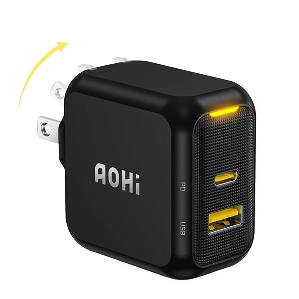 それぞれのポートが急速充電に対応しており、USB-Cポートでは最大67Wまで出力できます。※仕様は予告なく変更される場合があります。カラー：ブラック重量：約130gサイズ：約51x50x31.5mm入力：100-240V 50/60Hz 1...