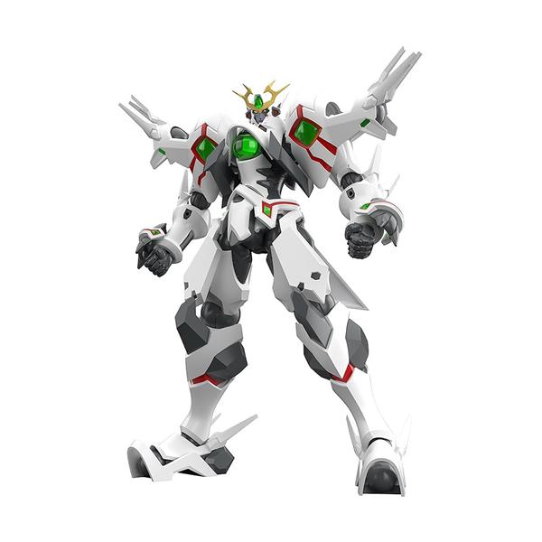 大張正己氏監督・原作のロボットアニメ『銀装騎攻オーディアン』より、同じく大張氏デザインによる主役機「オーディアン」がMODEROIDシリーズで初プラモデル化！・頭頂高約180mm、各関節可動。・専用武器「グングニル・スピア」およびランサーユ...