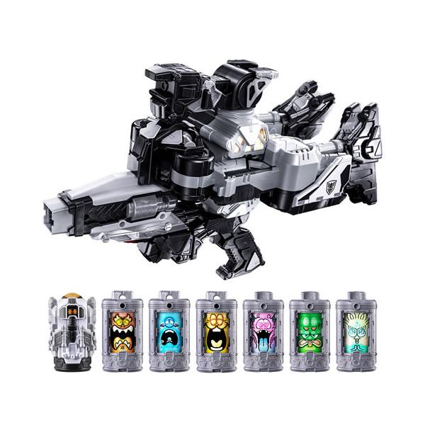 『超宇宙刑事ギャバン インフィニティ』のメインアイテム「ギャバリオントリガー」と、電池型アイテム「エモルギア」が7種類付属したセット品です。通常DX版のセット内容に加え、ギャバン・ブシドー、ギャバン・ルミナスが変身時に使用するヒソオエモルギ...