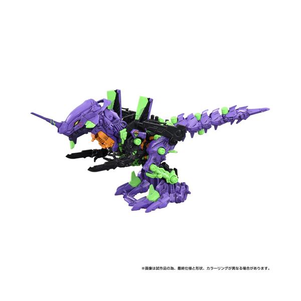 30周年を迎えるエヴァンゲリオンとゾイドがコラボレーション！ ネルフによってカスタムを施されたゼノレックスがエヴァと共に第三新東京市を守る世界観を表現。エヴァンゲリオン初号機を模した装備を施されたゼノレックス。バラバラのパーツを組み立て、さ...
