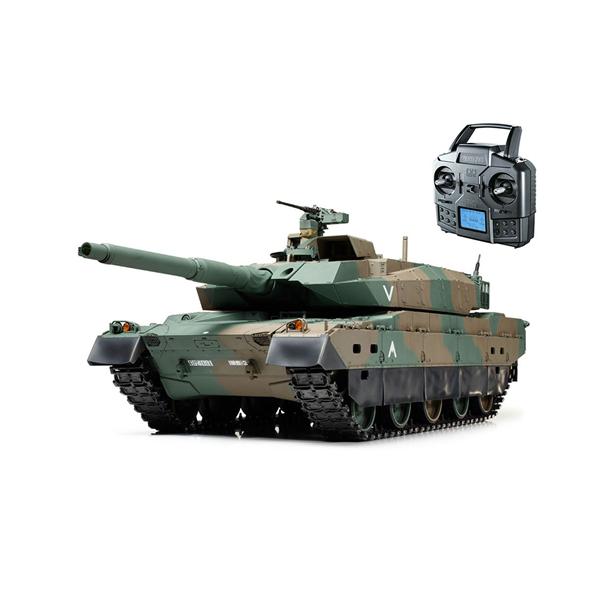 【 基本スペック 】●全長596mm、全幅207mm、全備重量約4050g。●シャーシをはじめサスアームやドライブスプロケットなど足まわりに金属パーツを使用。 ●主砲はアルミ削り出し製をメインに、排煙器、砲身カバーなどに樹脂製パーツを使用。...