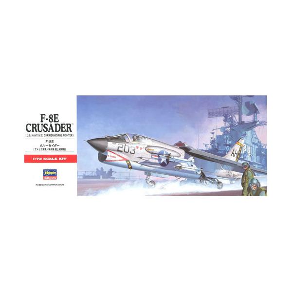 アメリカ海軍で最初の本格的な実用超音速戦闘機「F-8 クルーセイダー」をキット化。株式会社 ハセガワ（長谷川製作所）スケール：1/72メーカー品番：C9