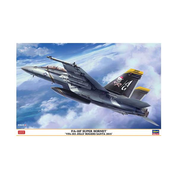 垂直尾翼にサンタのドクロマークを描いたジョリーロジャースのCAG機を再現！ブロックII用のアップデート部品をセットします。◆デカール（マーキング）・アメリカ海軍 USS ハリー S. トルーマン 搭載 第103戦闘攻撃飛行隊 “ジョリーロジ...