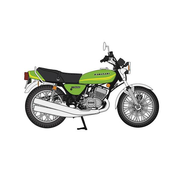 キャンディライムグリーン カラーの1978年式モデルを再現！タンクパーツカラーはグリーン。パーツの色分けとメッキパーツで塗装しなくても実車に近いイメージを再現。■デカール（マーキング）・タンクのストライプなど【仕様】品番：21782JAN：...