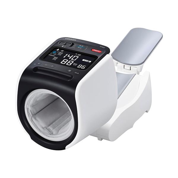 ◆「早朝高血圧」確認機能◆文字が大きく、測定結果を確認しやすい表示画面◆カフ開閉による電源ON/OFF◆iPhone／Androidスマートフォン用のアプリ「OMRON connect（オムロンコネクト）」で、血圧データを簡単管理◆正しい測...