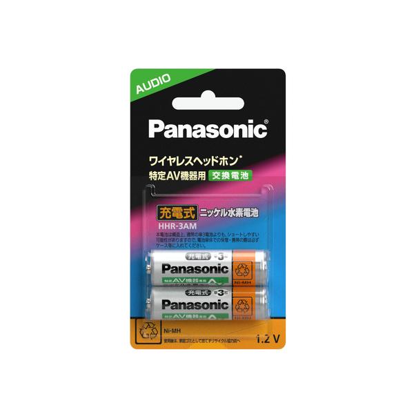 ワイヤレスヘッドホン・特定AV機器用ニッケル水素電池単３形HHR-3AM/2BLタイプ：ニッケル水素電池typ.(実力容量)：2080mAhmin.(最小容量)：2000mAh電圧：1.2V充電式：○寸法：約Φ14.5×50.5mm質量：約...