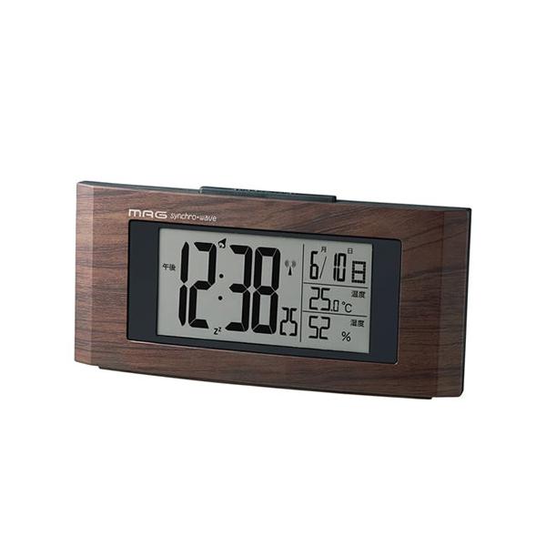 木目調のデジタル電波時計インテリアになじみやすく要望の多い木目調デザインの電波時計。ボディはすっきりスリムかつスタイリッシュに。ご家庭だけでなく、書斎やオフィスのデスク周りなどにも。■仕様品番：T-743 BR-ZJAN：495232417...