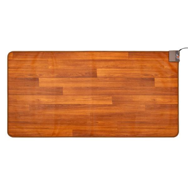 ※コントローラーは防水非対応となりますモリタ MORITA フローリング調ホットカーペット 木目調 電気カーペット 表面防水素材 TMM-9018Pカバー一体型＆防水仕様のフローリング調電気カーペット。季節に応じて使い方を変えられる大サイズ...