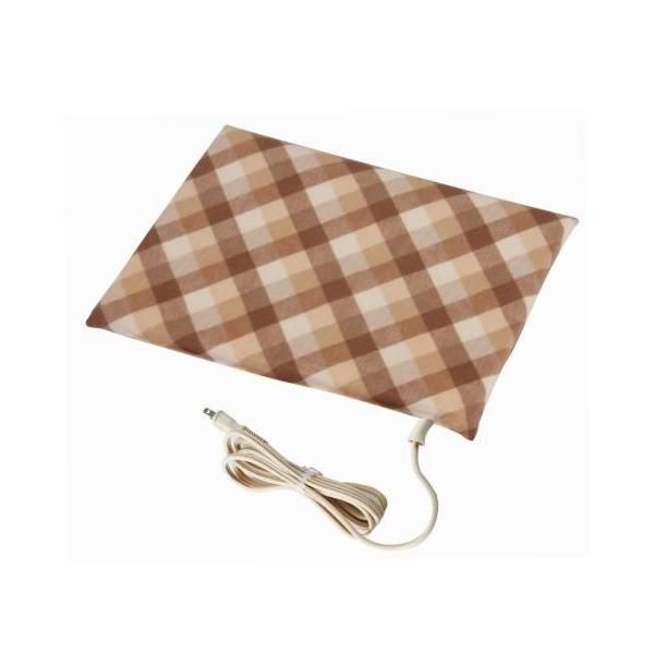 寝具の中でごわごわしないやわらかタイプ 大判ソフト電気あんか【商品特徴】・寝具の中でごわごわしない、大判のやわらかタイプ・コンセントにつなぐだけで、一晩中足元ポカポカ【仕様】商品タイプ：大判ソフト色柄：ブラウン、チェックサイズ：約D33×W...