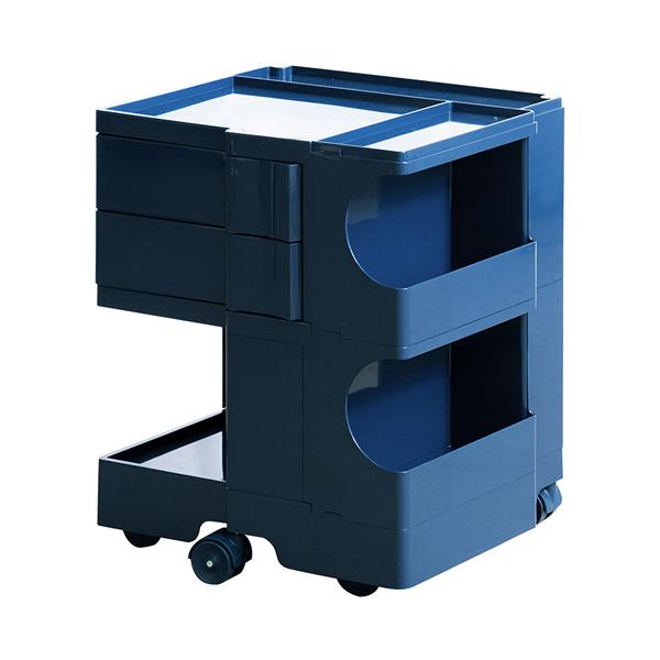 四面全てに収納スペースがある便利なトローリーワゴン『Pluna（プルーナ）』。丸みのある可愛いデザインが目を惹きます。180度回転するスライドトレイやポケット収納など、4種類の収納スペースがあり、リビングや寝室、デスクなど色々なシーンでマル...