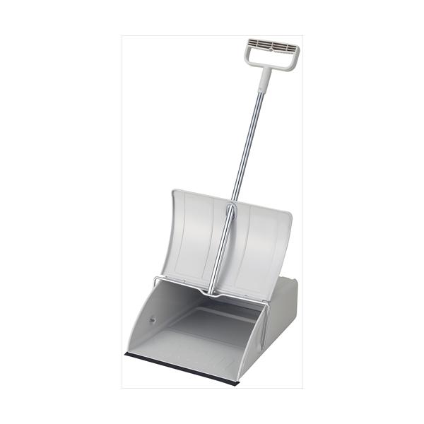 使用サイズ：●幅280×奥行120×高さ800mm●重量920g●原産国：JAPAN●材質：グリップ/ポリプロピレン、ハンドル(柄)/スチール(クロームメッキ)、本体/スチール(メラミン焼付)●注意事項：この製品はちりとりです。用途以外に使...