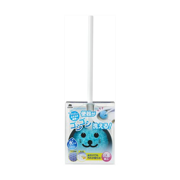 ま〜るいシャリっとふさふさ繊維で便器がゴシゴシ洗える！●ま〜るいシャリっとふさふさ繊維で便器がゴシゴシ洗える！●シャリっとふさふさアミ目繊維が防汚コートをキズつけない水だけでも汚れが落ちる！【仕様】●商品サイズ：幅113×奥行118×高さ3...