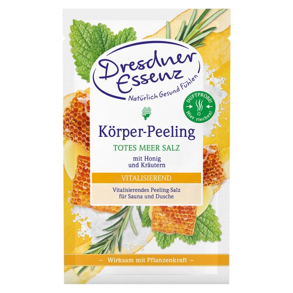 DresdnerEssenz Dead SEA Bodyscrub Honeyドレスナーエッセンス 死海のボディスクラブ　ハニーミネラルたっぷりの天然の死海の塩。死海の塩の細かい結晶が、肌を引きしめながら、高いピーリング効果をもたらします。...