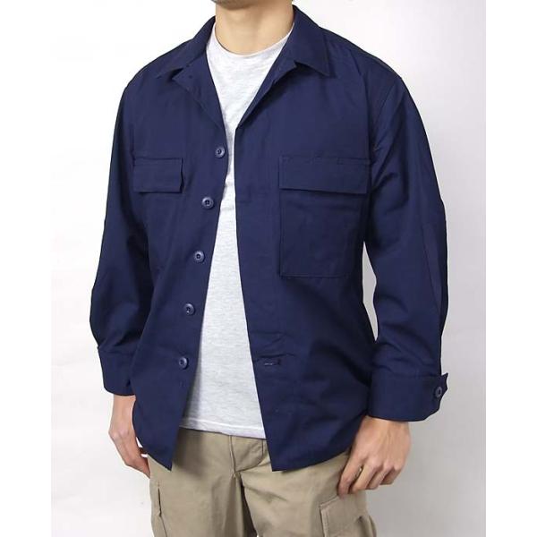 アメリカ沿岸警備隊 USCG コーストガード リップストップ ジャケット（新品）アメリカ軍より放出された本物ＵＳＣＧ　コーストガード用軍用ネービーは手に入りにくい希少品素材は５０％コットン５０％ナイロンポケットは胸２個リップストップとは生地...