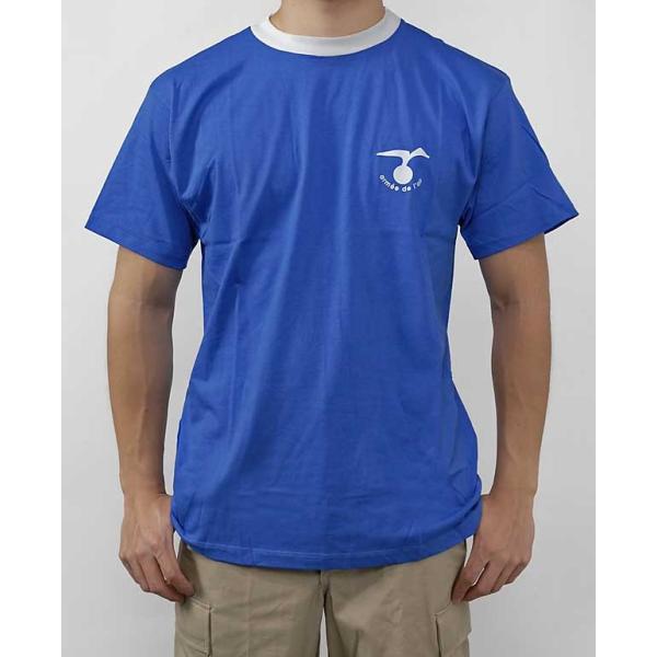 フランス軍エアフォースＴシャツ(新品）フランス軍用トレーニング用Ｔシャツフランスらしいお洒落なＴシャツ素材：コットンカラー：ロイヤルブルー軍ものらしくないカラーとデザインが受けています男性モデル（身長１７０ｃｍ、体重７０ｋg、ウエスト８０ｃ...
